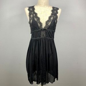 Boutique | Intimates & Sleepwear | Black Open Back Nightgown Set | Poshmark